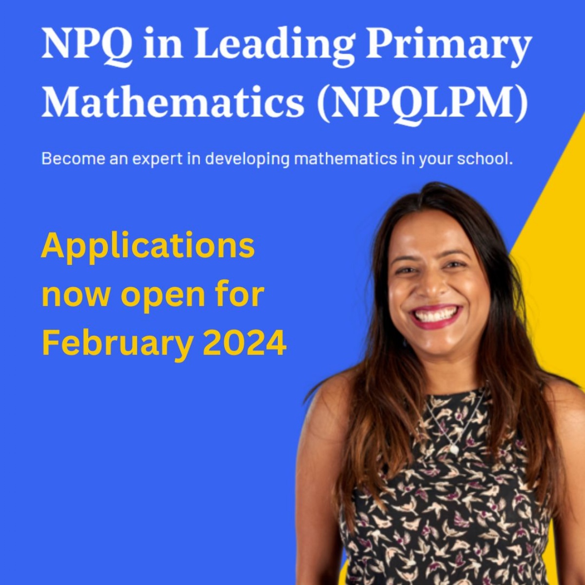 Saffron Teaching School Hub - New NPQ Leading Primary Mathematics - applications open for ...